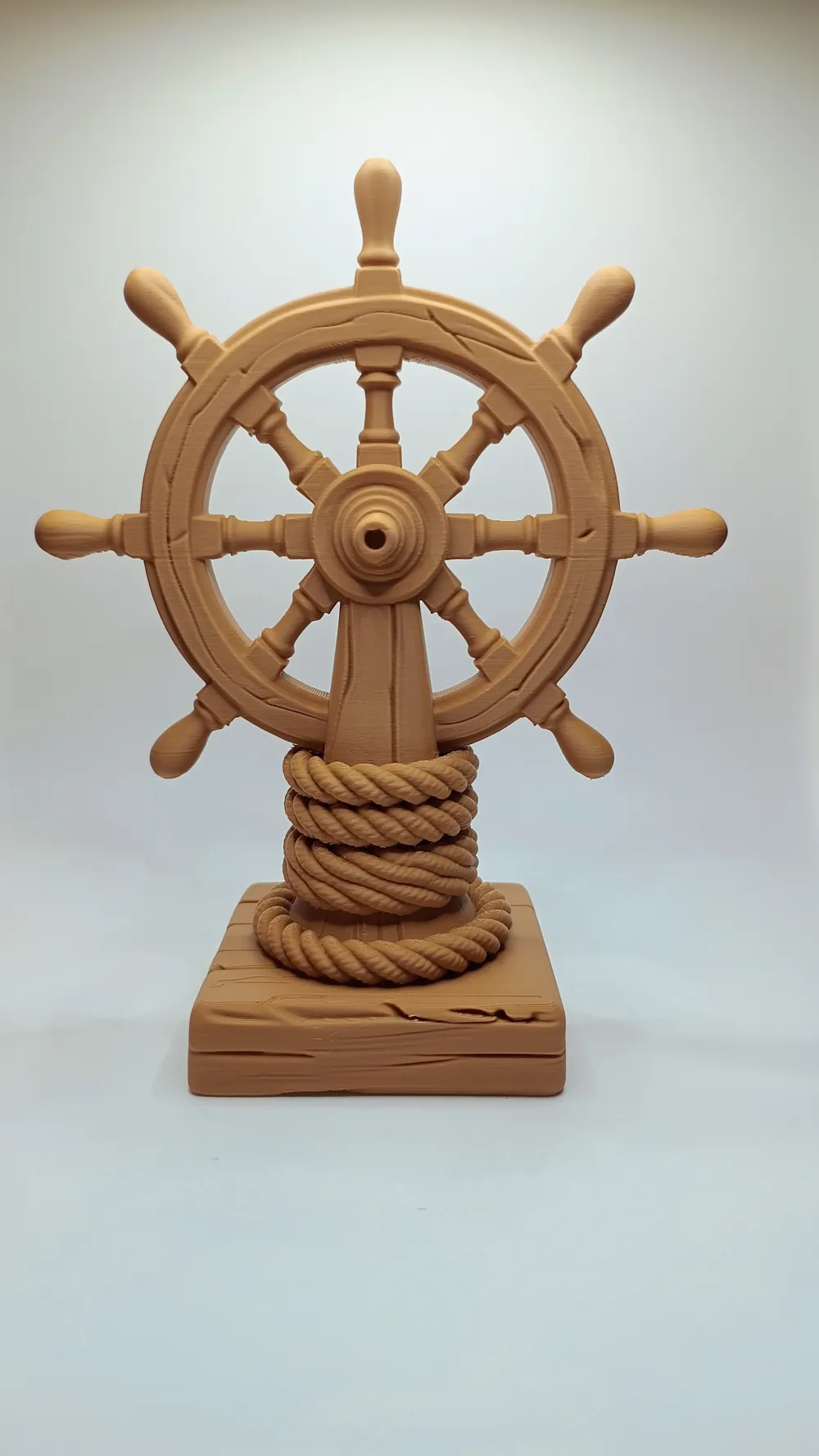 Coastal Compass Helm Decoration - Free 3D Print Model - MakerWorld