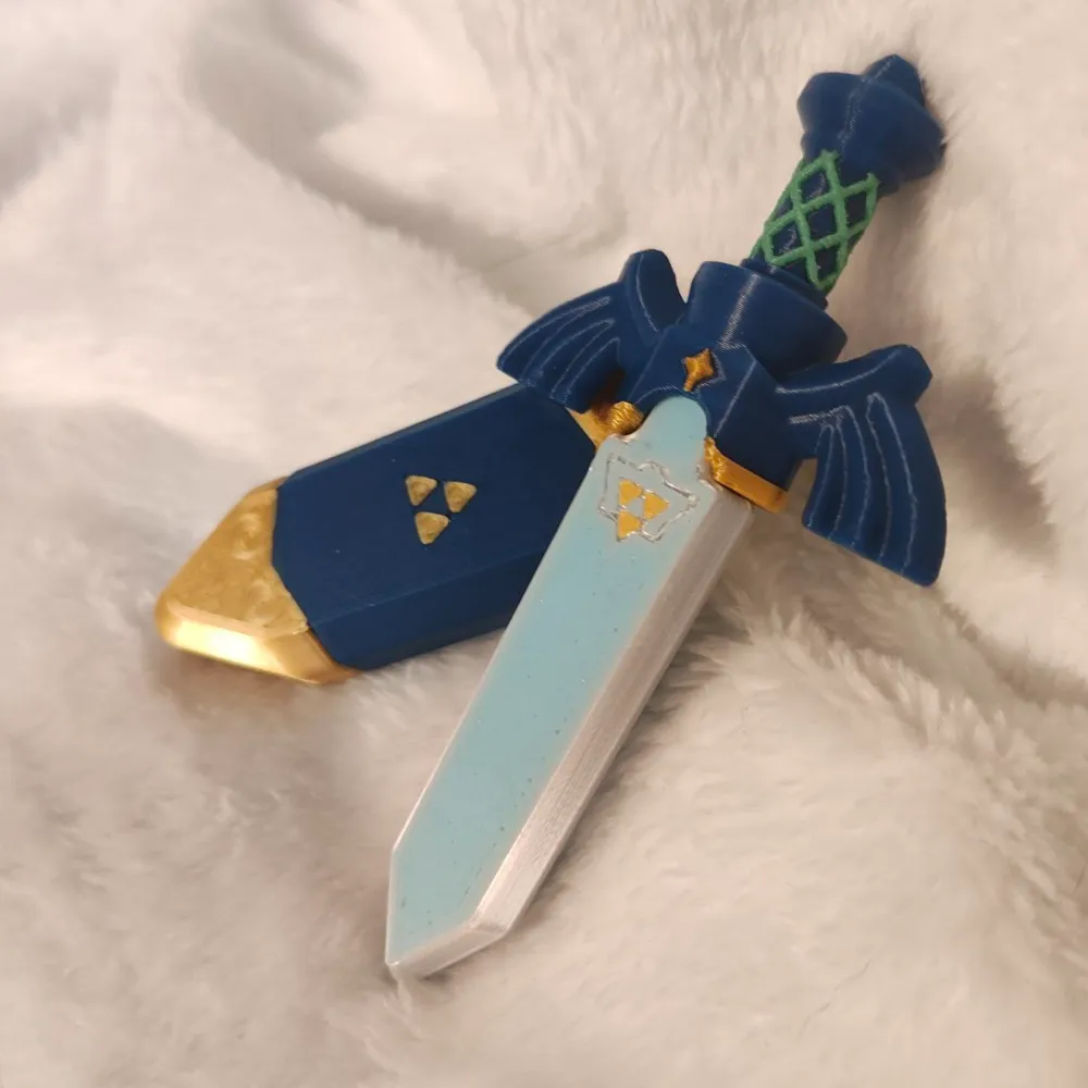 New Master Sword - Magnetic Fidget Toy Sword Remixed by 3ddotdragon ...