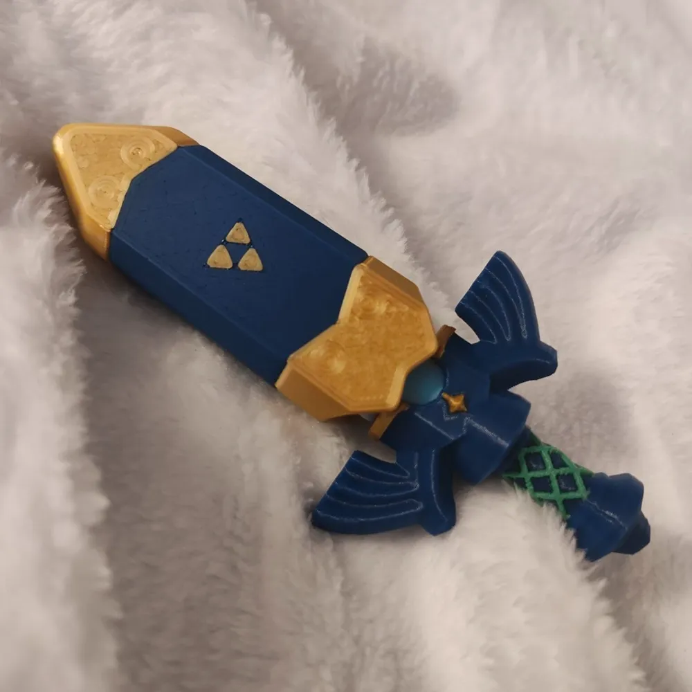 New Master Sword - Magnetic Fidget Toy Sword Remixed by 3ddotdragon ...