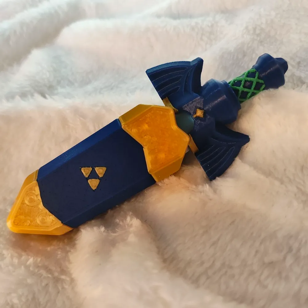 New Master Sword - Magnetic Fidget Toy Sword Remixed by 3ddotdragon ...