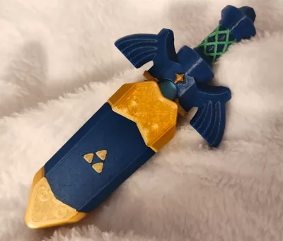 New Master Sword - Magnetic Fidget Toy Sword Remixed by 3ddotdragon ...