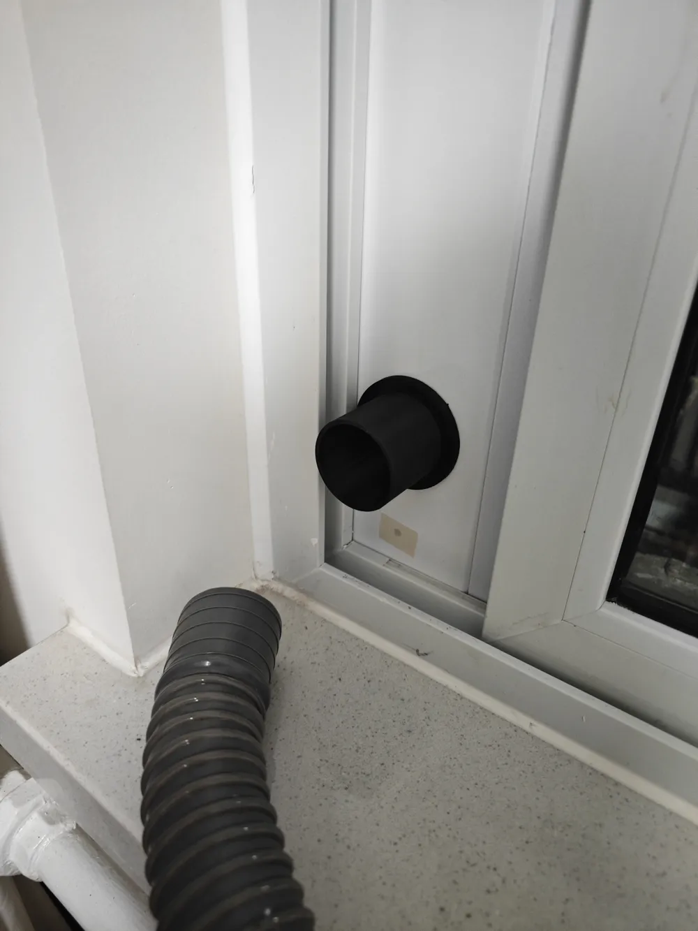 Window Exhaust Vent Flange Fastener—Suitable for 50mm Inner Diameter ...