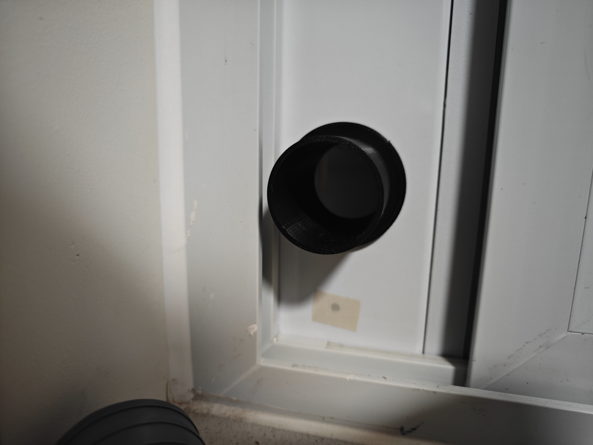 Window Exhaust Vent Flange Fastener—Suitable for 50mm Inner Diameter ...