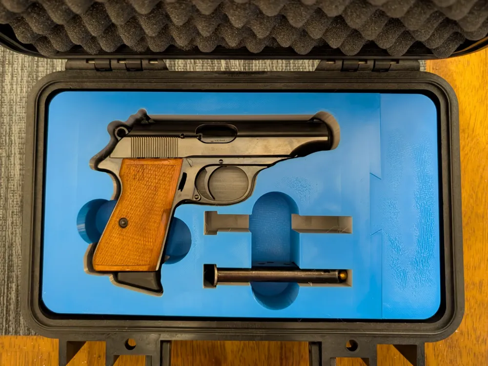 Walther PP Pelican 1170 Case Insert by Jas280zMakerWorld: Download Free 3D Models