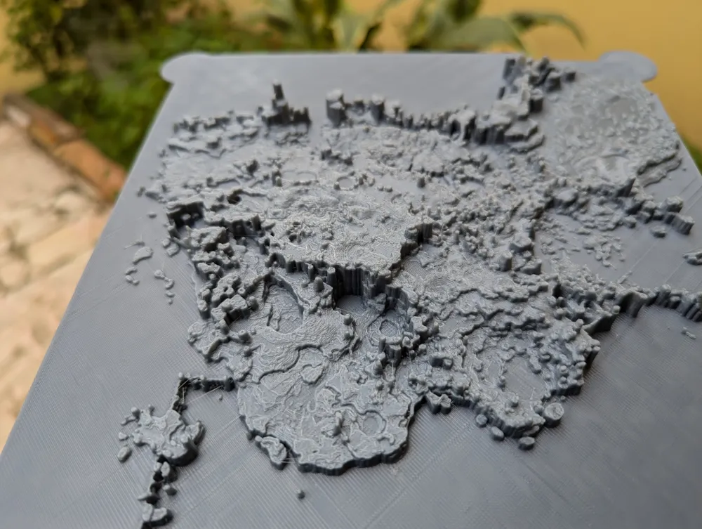 Satisfactory World Map by Eversor - MakerWorld