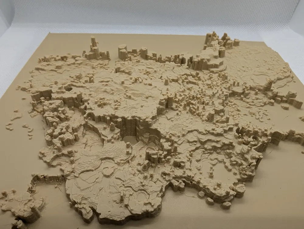 Satisfactory World Map by Eversor MakerWorld: Download Free 3D Models