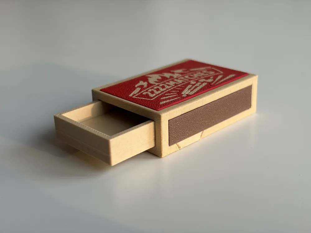 MatchBox Puzzlebox | 12 Step Puzzlebox (True Size) - Free 3D Print ...
