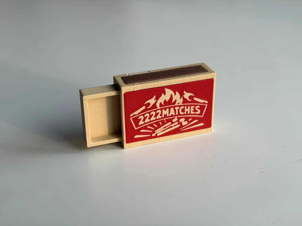 MatchBox Puzzlebox | 12 Step Puzzlebox (True Size) - Free 3D Print ...
