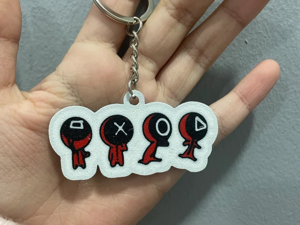 Keychain squid game by kriativu 3D - MakerWorld