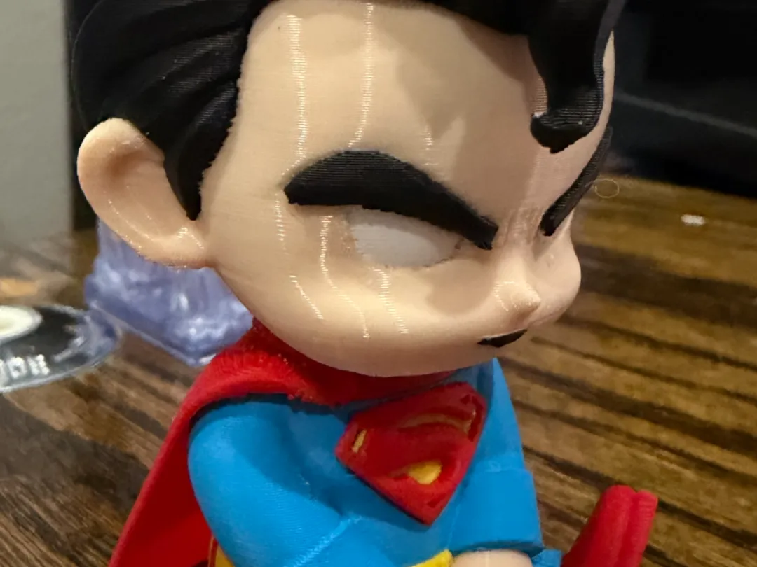 Chibi Superman (AMS) - Free 3D Print Model - MakerWorld