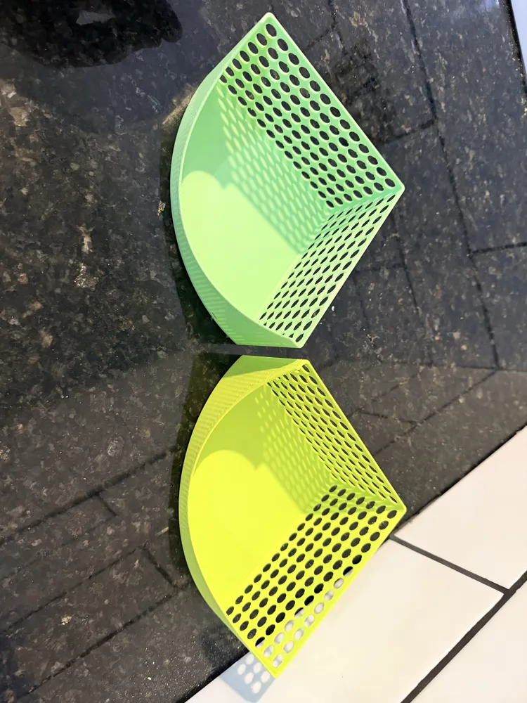 Stackable Corner Kitchen Organizer - Free 3D Print Model - MakerWorld