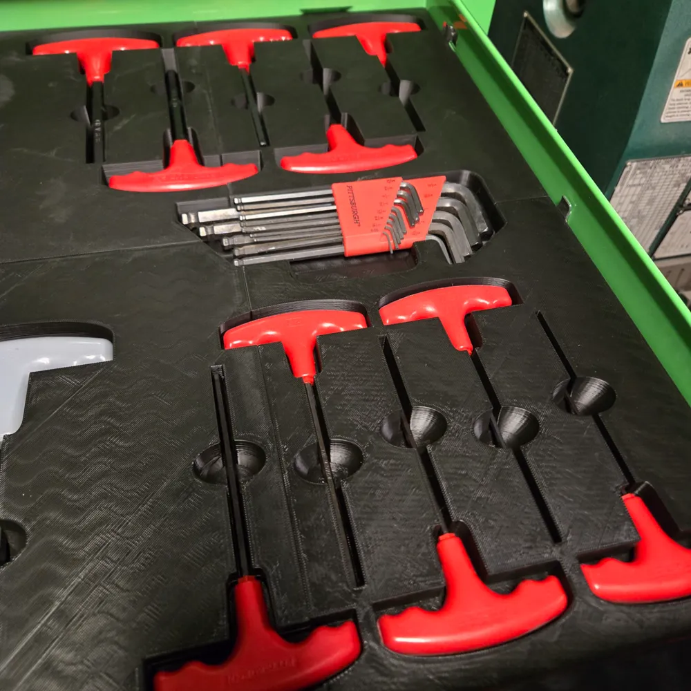 Pittsburgh Allen Wrench Drawer Organizer by ChopperOriginals MakerWorld ...