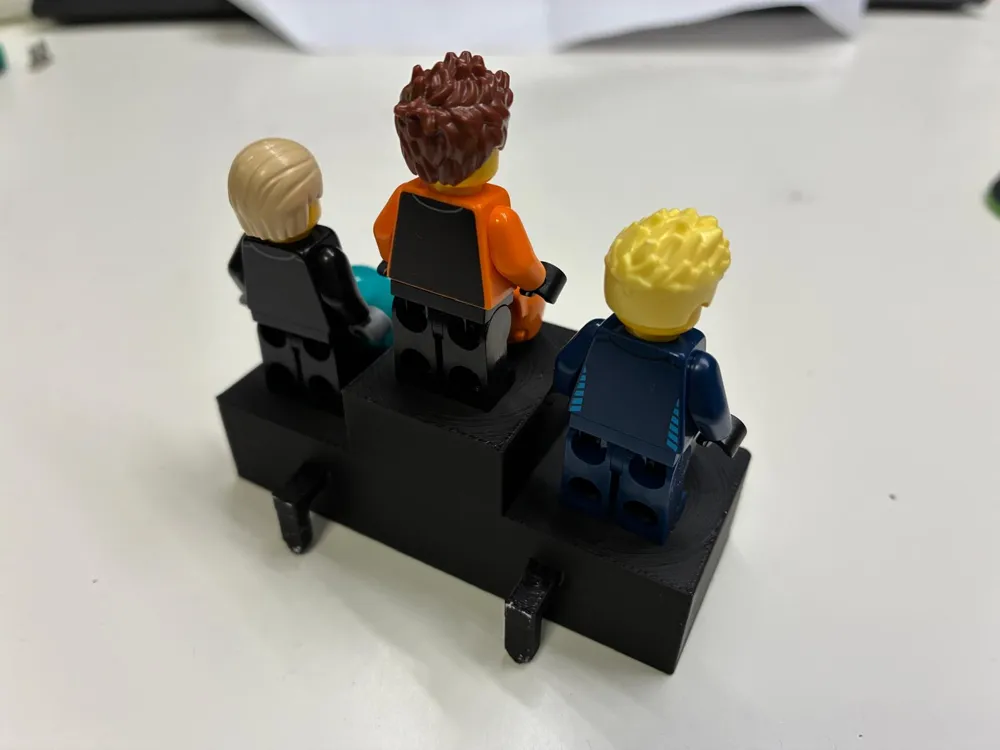 LEGO F1 Speed Champions Podium for Ikea SKÅDIS by AM Design - MakerWorld