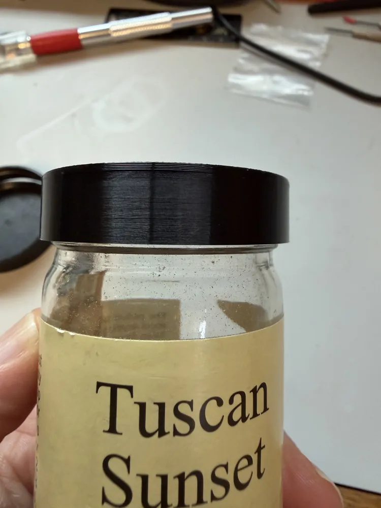 Fits Penzeys spice jar and 48-400 spice jar cap - Free 3D Print Model ...