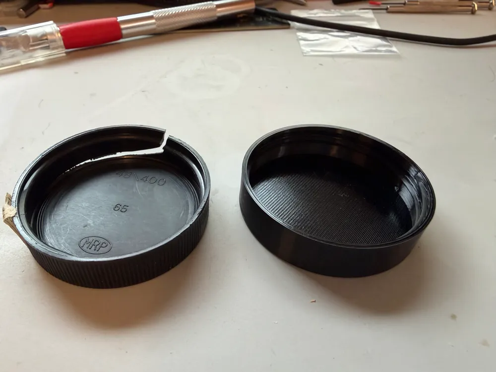 Fits Penzeys spice jar and 48-400 spice jar cap - Free 3D Print Model ...