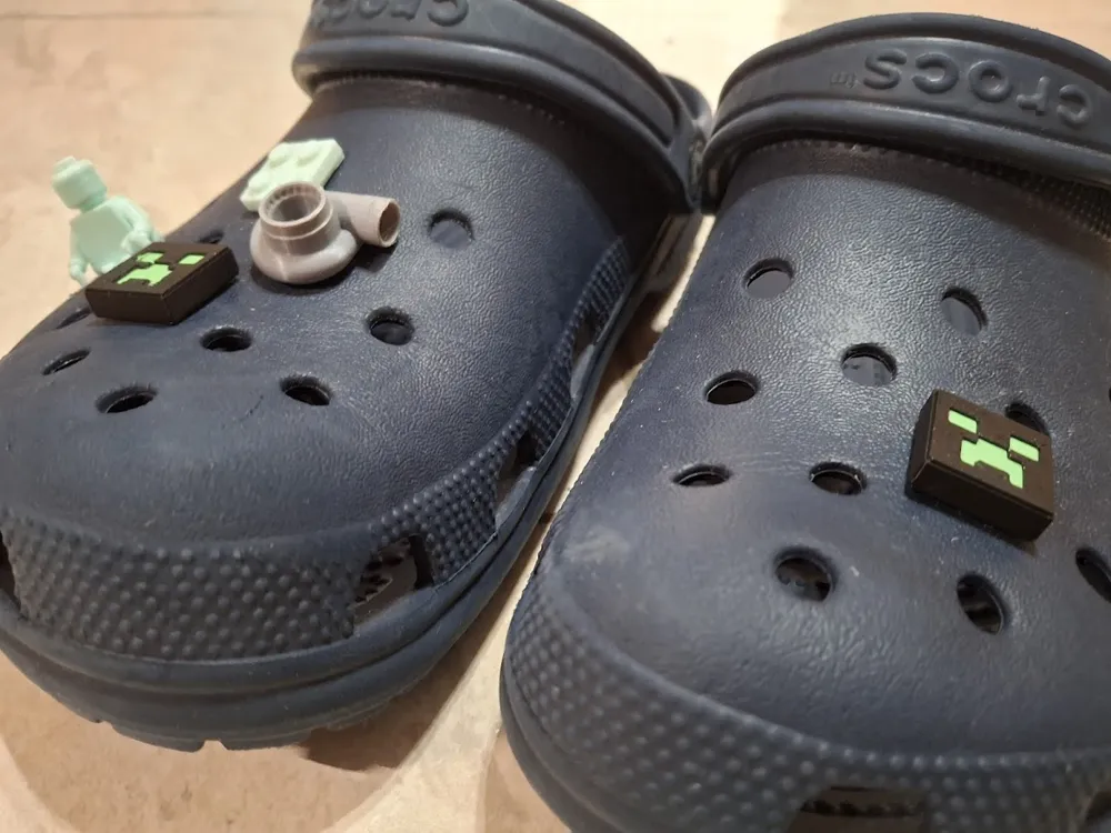 Minecraft Creeper Croc Charm (Jibbitz) by Prints By Matthew MakerWorld ...