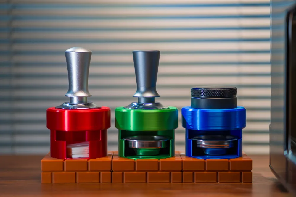 Mario plumbing tamper storage by Ikeda - MakerWorld