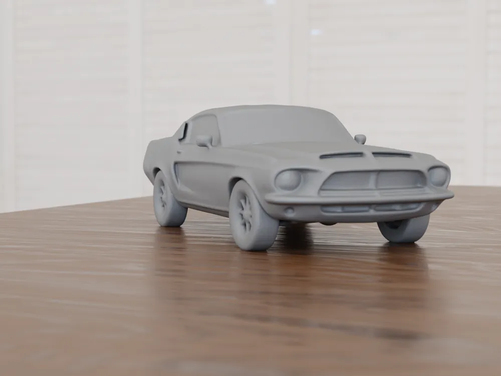 Ford Mustang Shelby GT500 1968 by Pro Models MakerWorld: Download Free ...