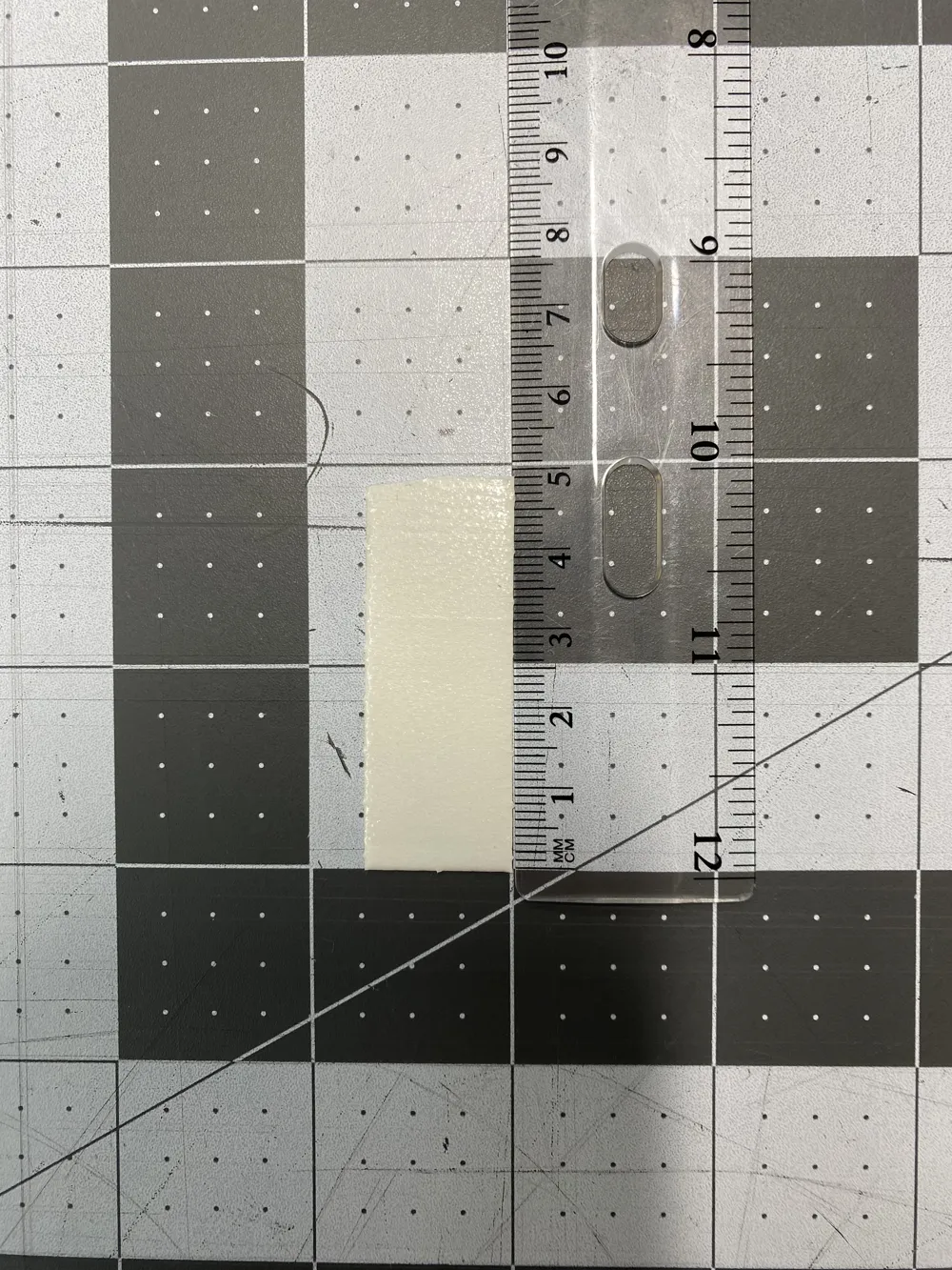 Simple Command Strip Plastic Ruler Holder - Free 3D Print Model ...