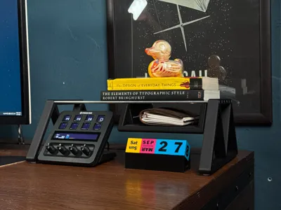 desk shelf 3d print model download - MakerWorld
