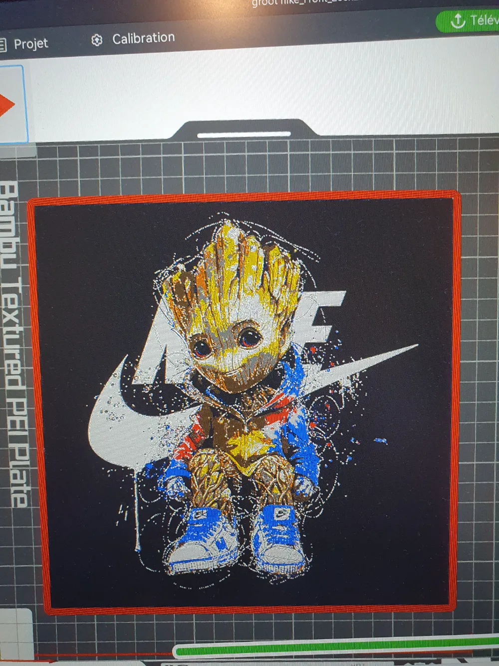 groot nike hueforge by Rsv4 - MakerWorld
