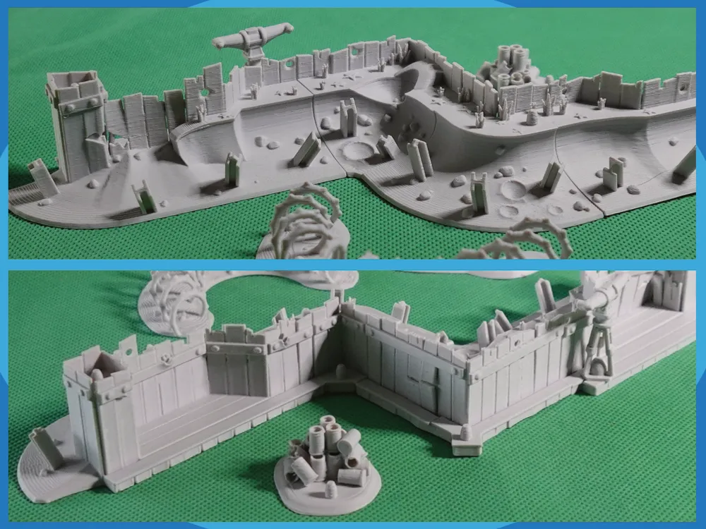 Modular Trench System, Set A, 5cm Core Pieces by The Terrain Atelier ...