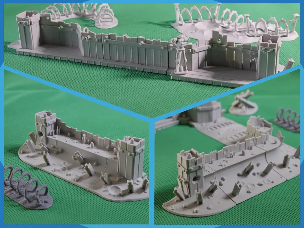 Modular Trench System, Set A, 5cm Core Pieces by The Terrain Atelier ...