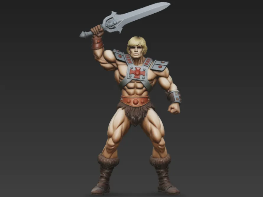 He-Man - Free 3D Print Model - MakerWorld