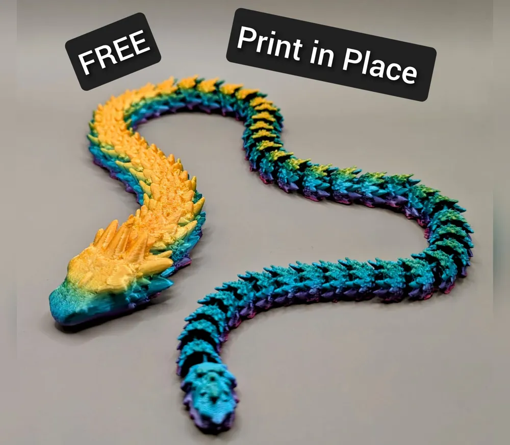 Articulated snake by Flexi-Maker MakerWorld: Download Free 3D Models