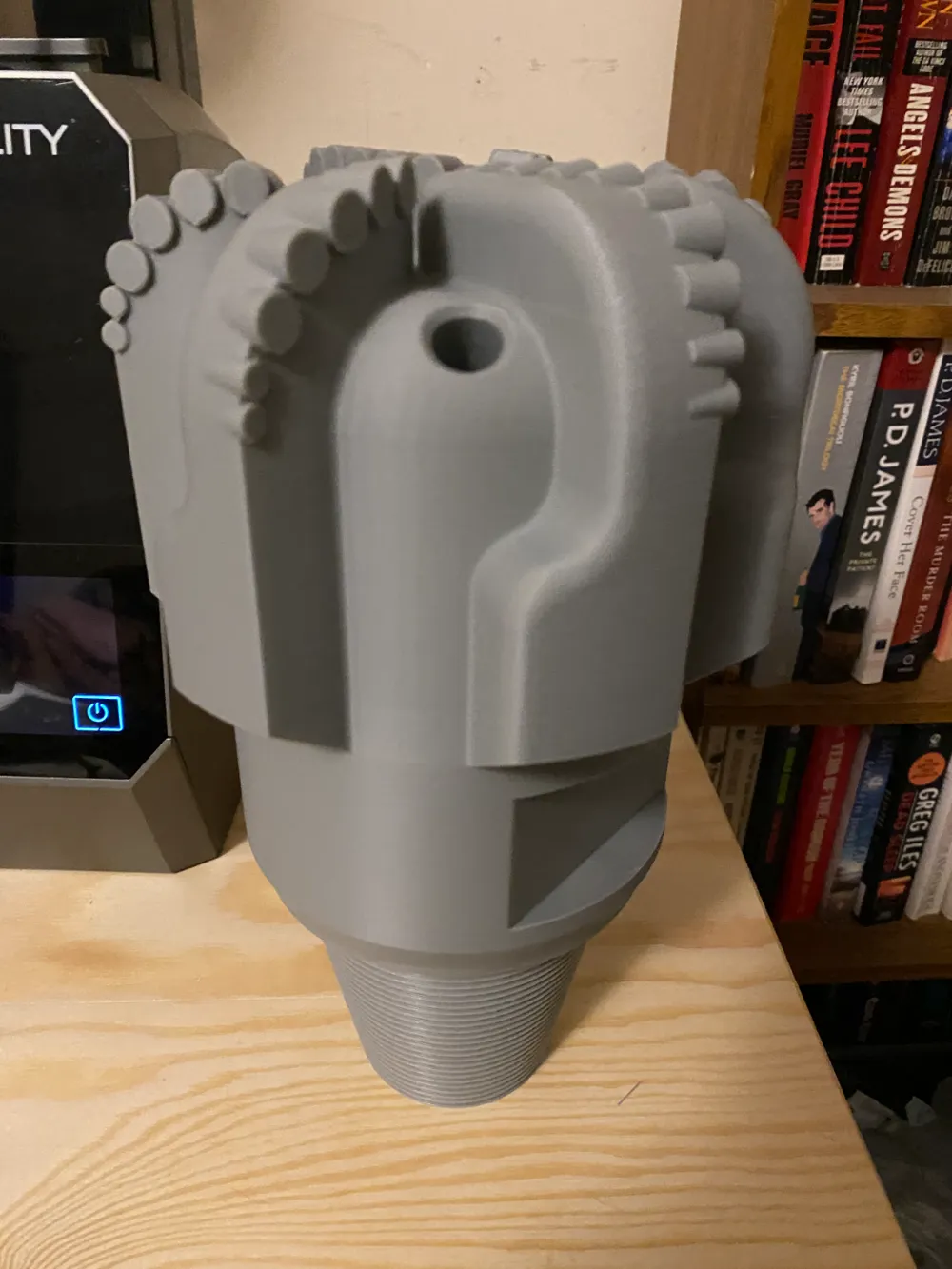 PDC Oil Well Drill Bit by BadgerMakerWorld: Download Free 3D Models