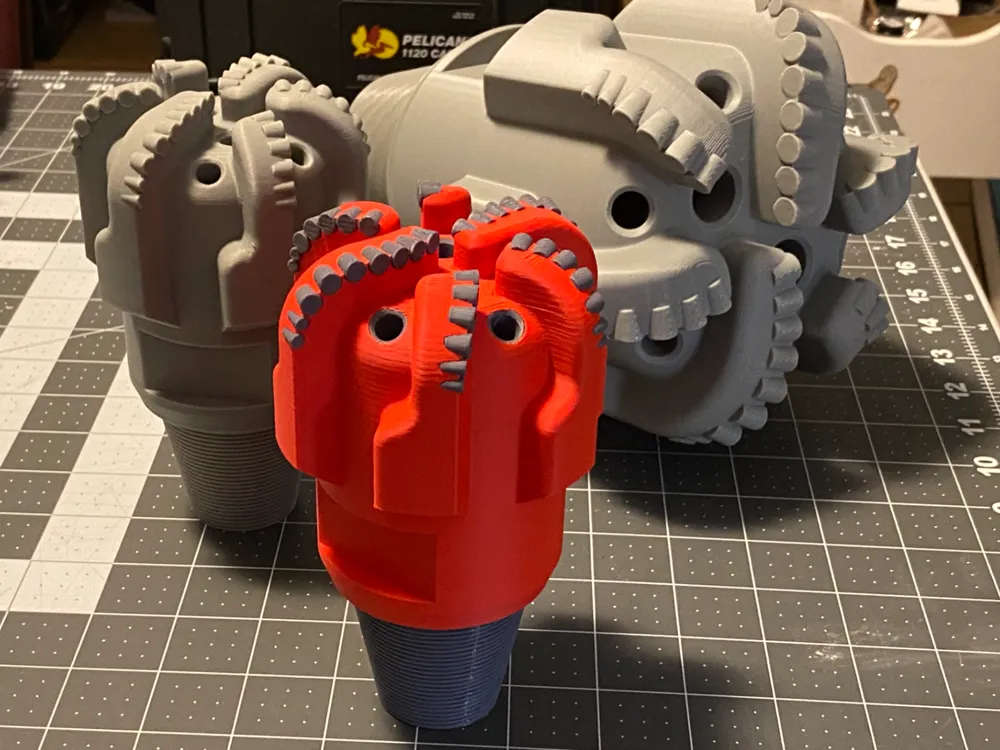 PDC Oil Well Drill Bit by Badger MakerWorld: Download Free 3D Models