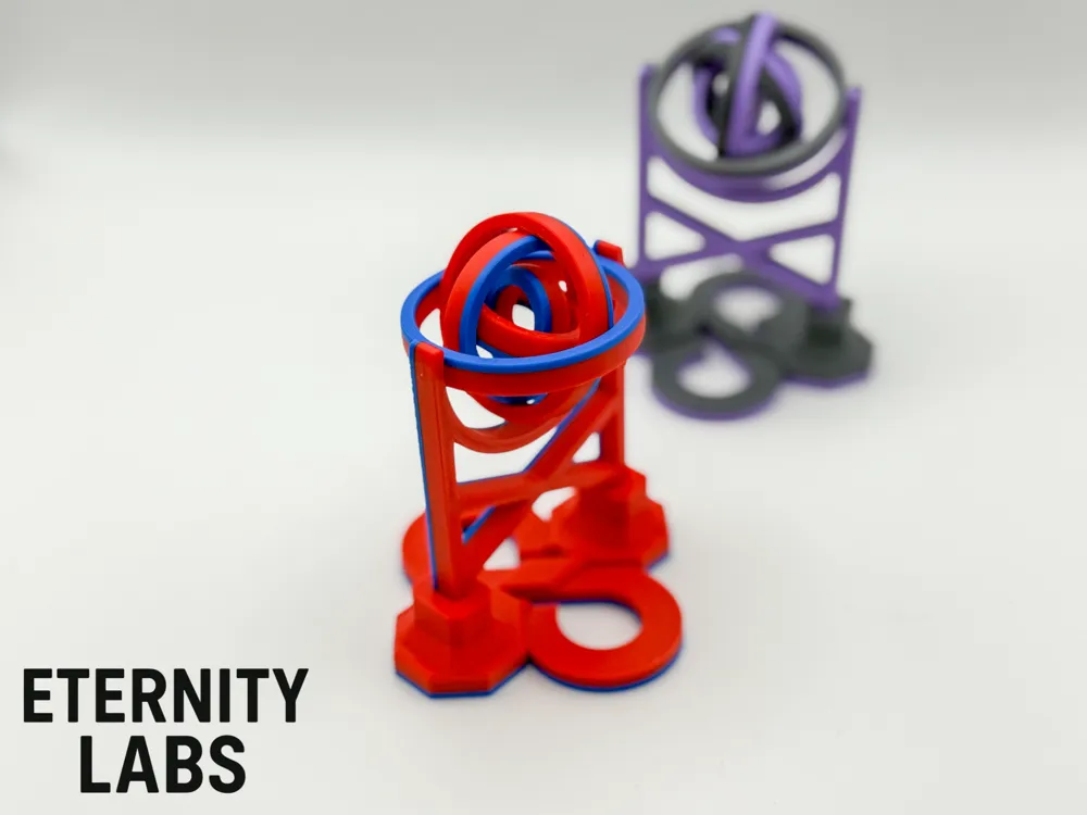 Gyro Pop Stand Fidget - Desk Toy - Free 3D Print Model - MakerWorld