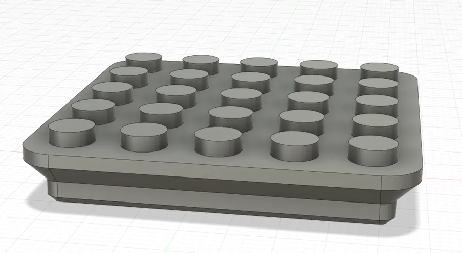 Gridfinity Block Base Plate (1x1) Remixed by Huskii - MakerWorld