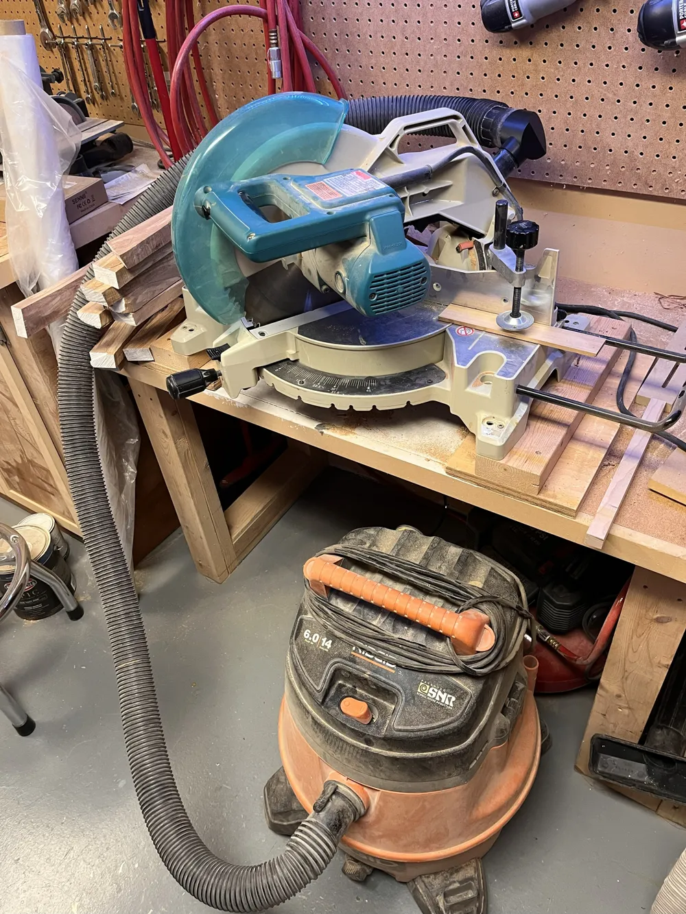 Mitre Saw Vacuum Attachment for Dust Collection - Free 3D Print Model ...