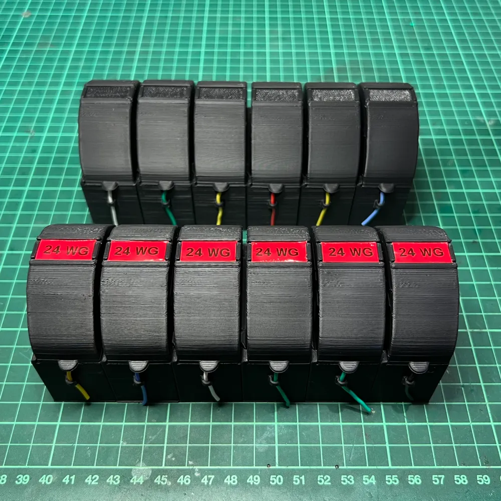 Modular Stackable Box for wire Awg Dymo labels by DKdevt - MakerWorld