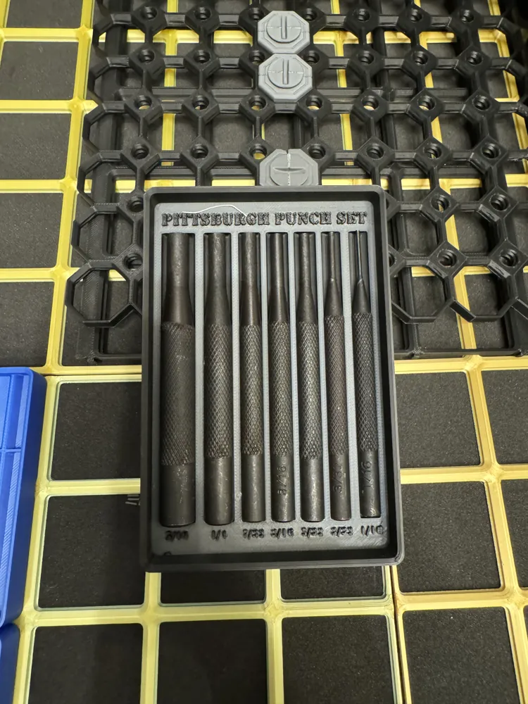 GRIDFINITY Pittsburgh Punch Set - Free 3D Print Model - MakerWorld