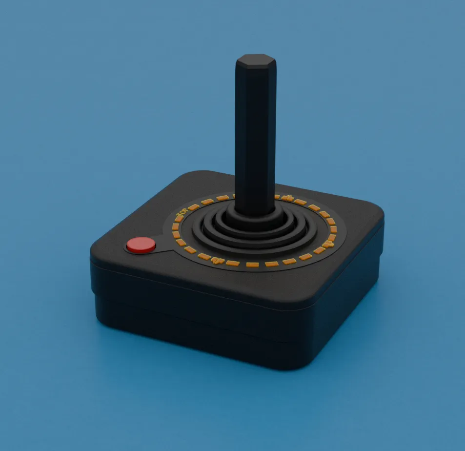Joystick Atari 2600 by DeusexB MakerWorld: Download Free 3D Models