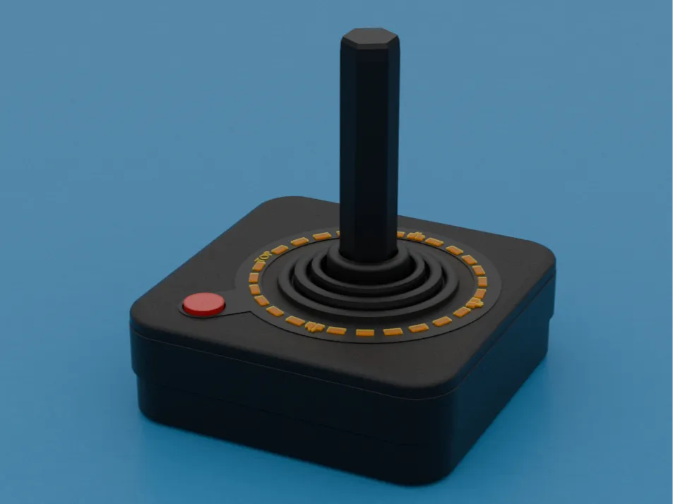 Joystick Atari 2600 by DeusexB MakerWorld: Download Free 3D Models