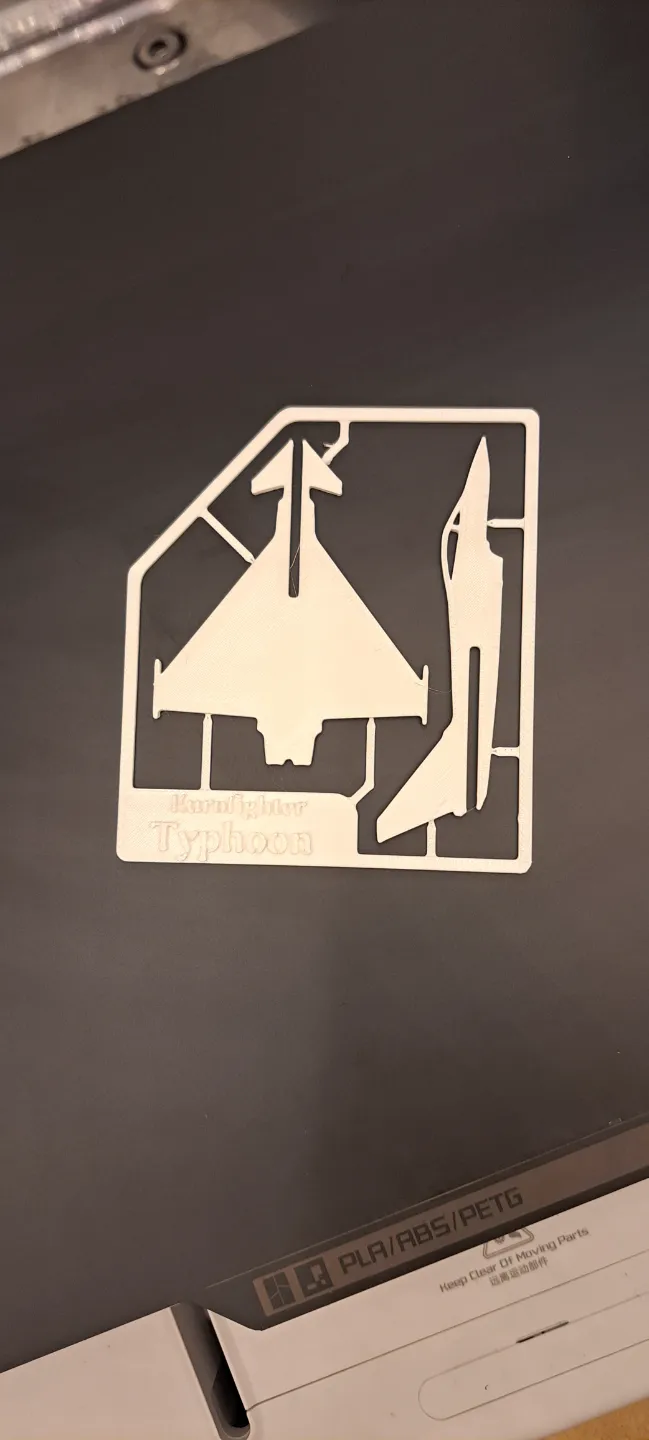 Eurofighter Typhoon - Kitcard by Paul Artreides MakerWorld: Download ...