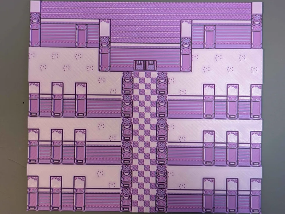 Indigo Plateau Hueforge 4 Color by Bowie Sensei - MakerWorld