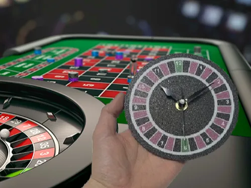 Roulette Wheel Clock (Clock Kit 011) by Risto - MakerWorld