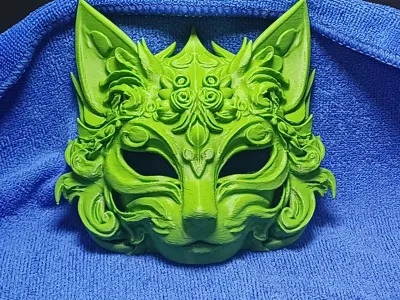 Cat Mask by AcaSnake MakerWorld: Download Free 3D Models