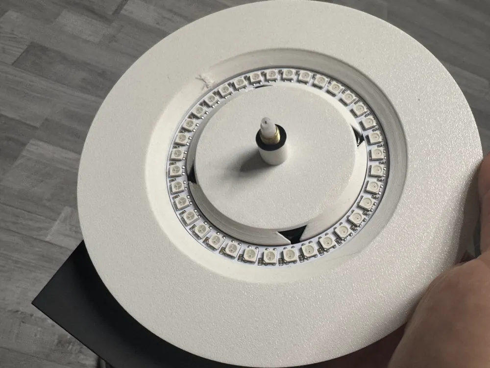 Wallmount + Stand for LED-Translucent Clockfaces by cP3D MakerWorld: Download Free 3D Models