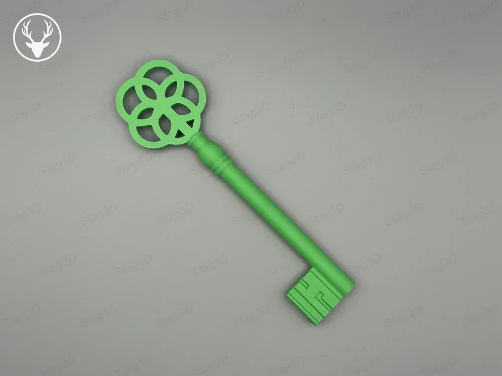Giant Key Keyring by Stag 3D - MakerWorld