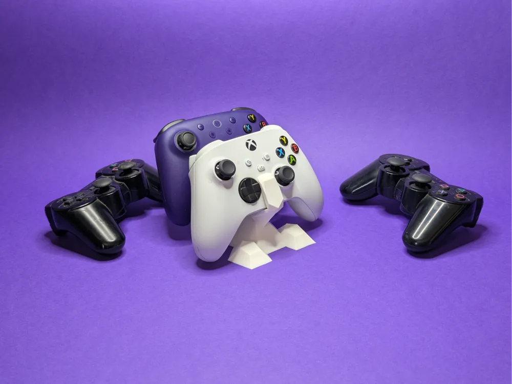 Dual Controller Stand for PlayStation and Xbox + by CoinOPAnimator ...