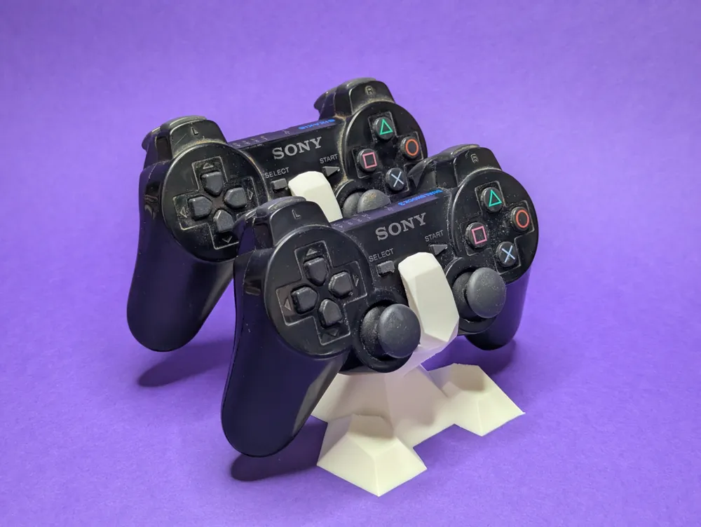 Dual Controller Stand for PlayStation and Xbox + by CoinOPAnimator ...