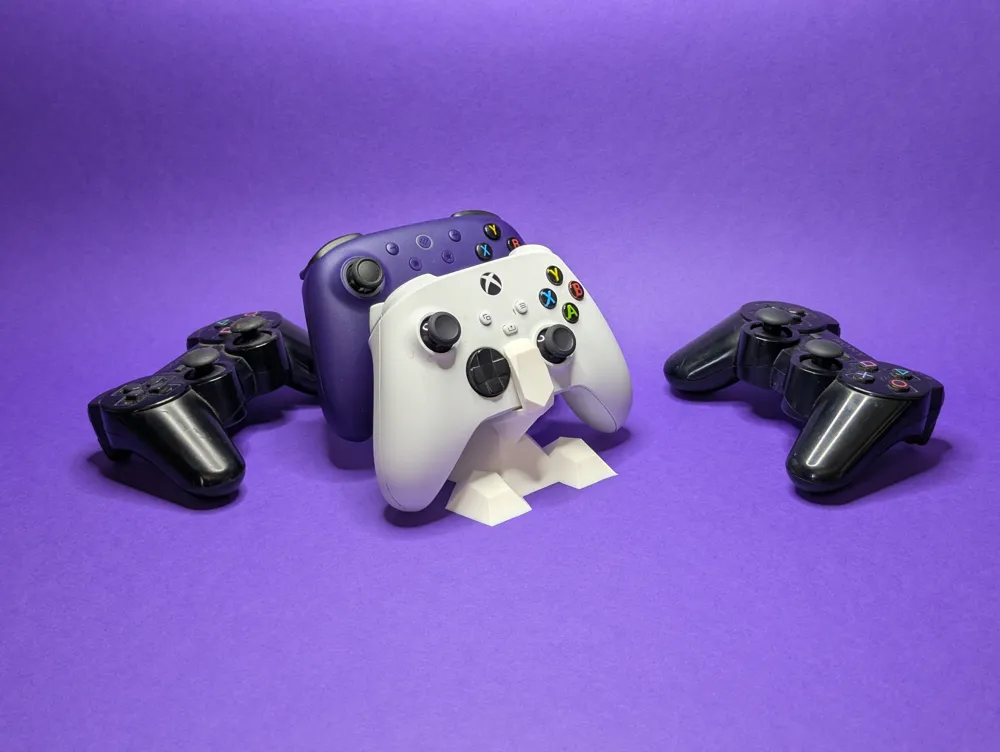 Dual Controller Stand for PlayStation and Xbox + by CoinOPAnimator ...