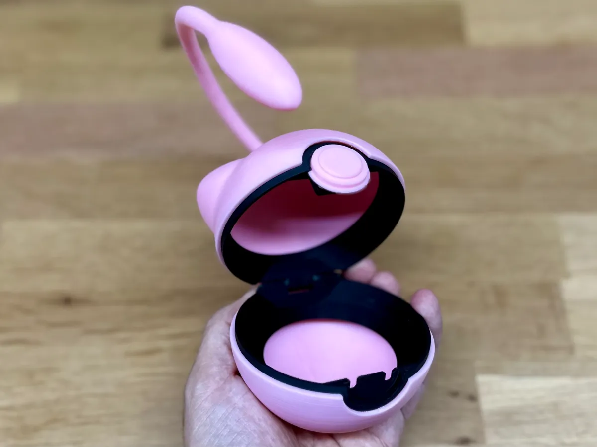 Mew v2 Ball - Pokémon - Pokéball Funktionsfähig – Kostenloses 3D ...