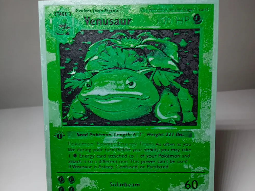 Venusaur hueforge pokèmon by nino13893 - MakerWorld