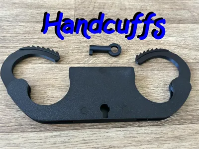 handcuffs 3d print model download - MakerWorld